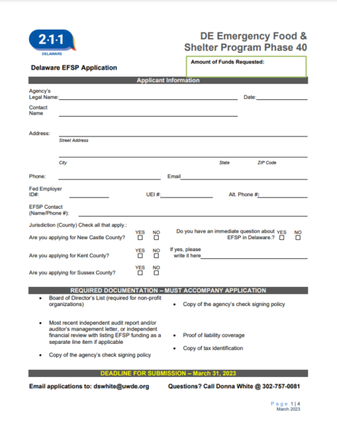 Delaware 211 Guides & Publications